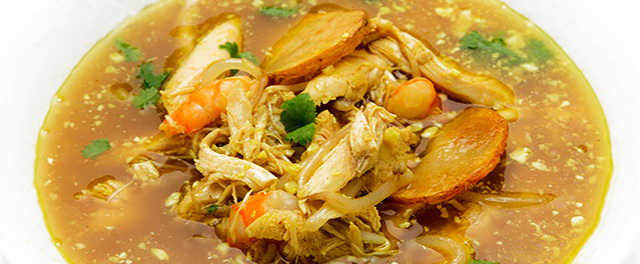 Indisk kyllingsuppe - Mat og Vinnett