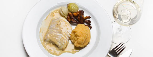 Ovnsbakt Piggvar - Mat og Vinnett