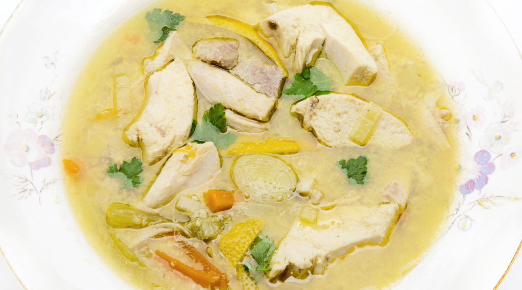 Kyllingsuppe - Mat og Vinnett